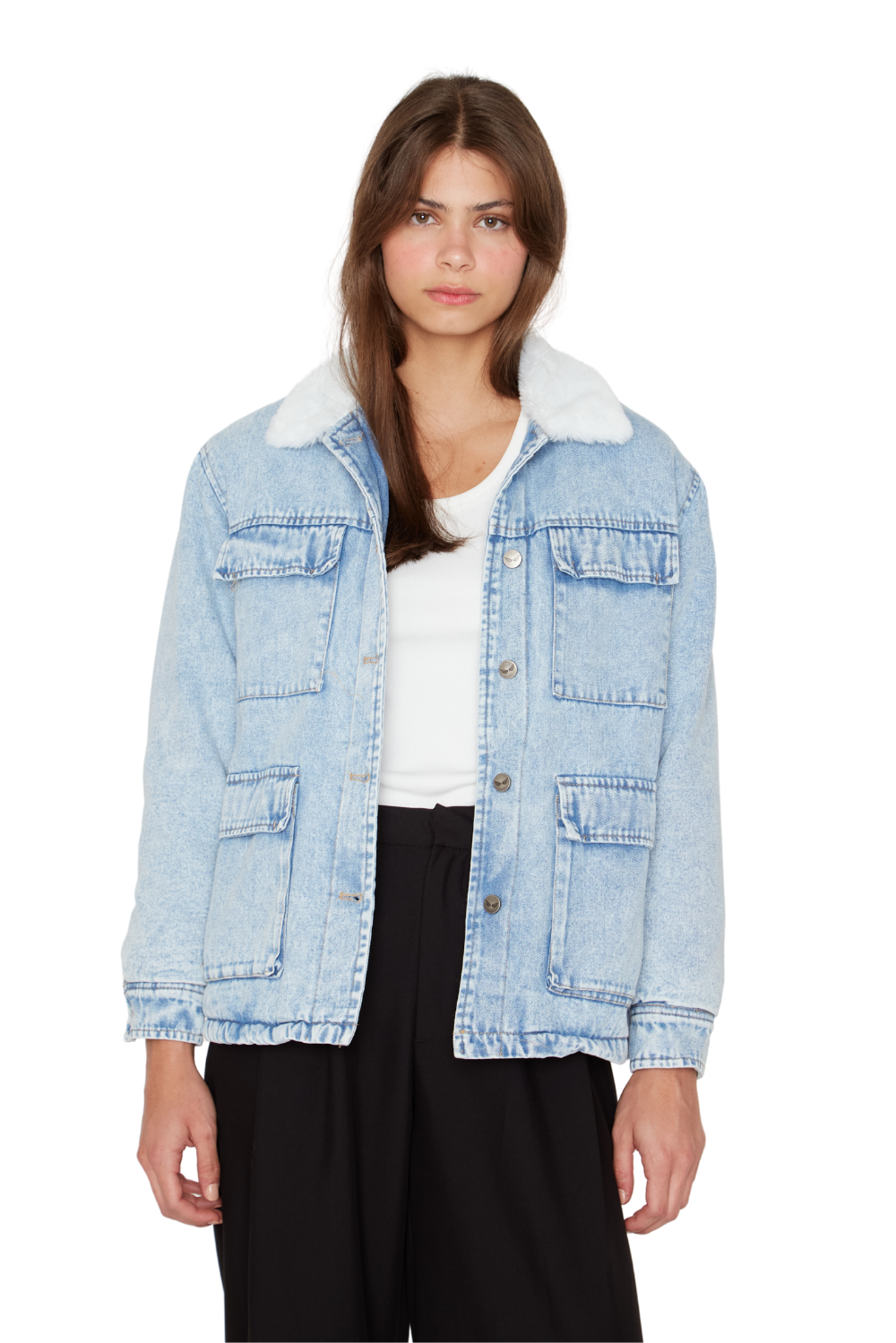 Chaqueta James denim chiporro azul – Jacinta Tienda