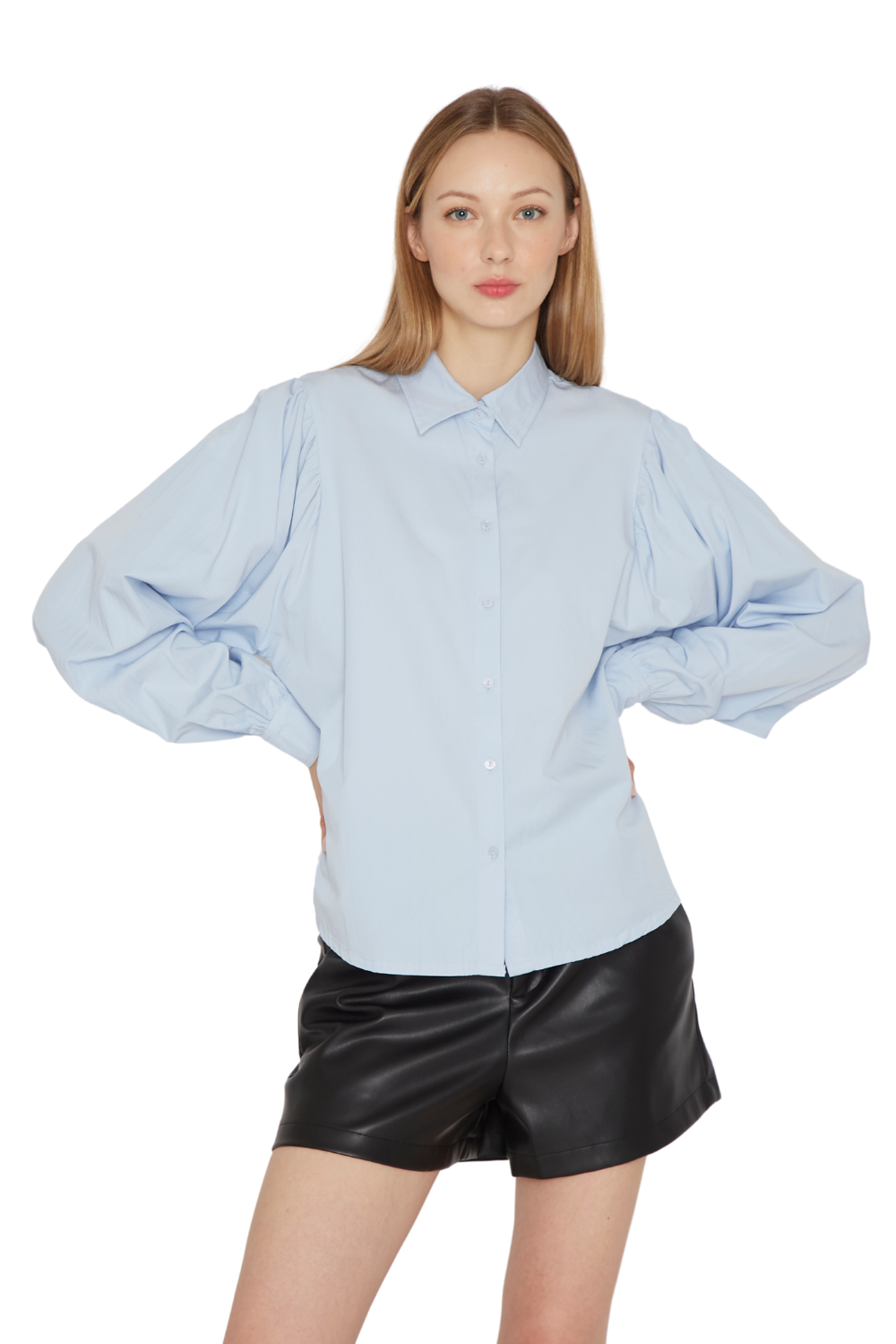 Blusa Joe celeste – Jacinta Tienda