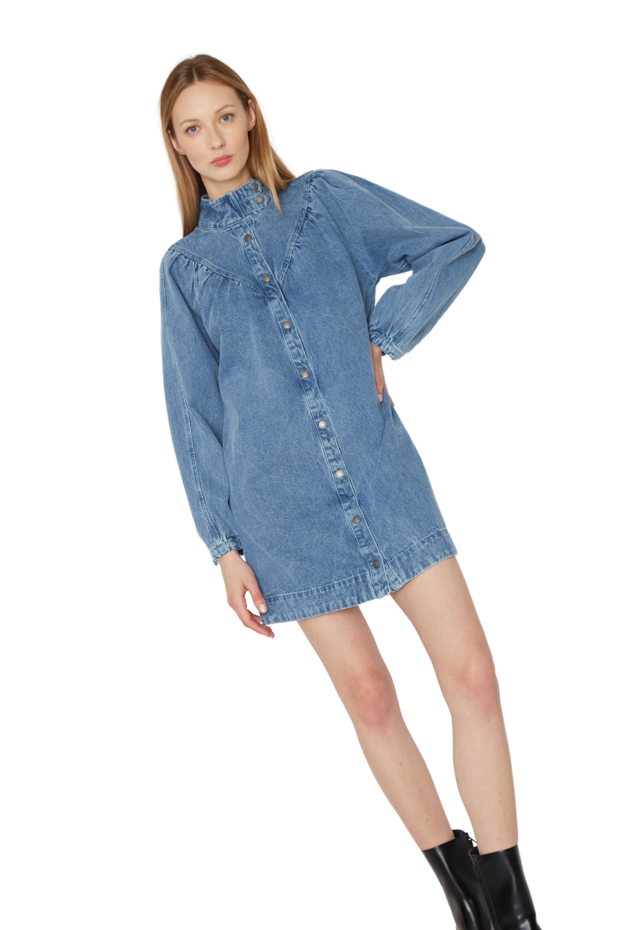 Vestido Demin Porter azul – Jacinta Tienda